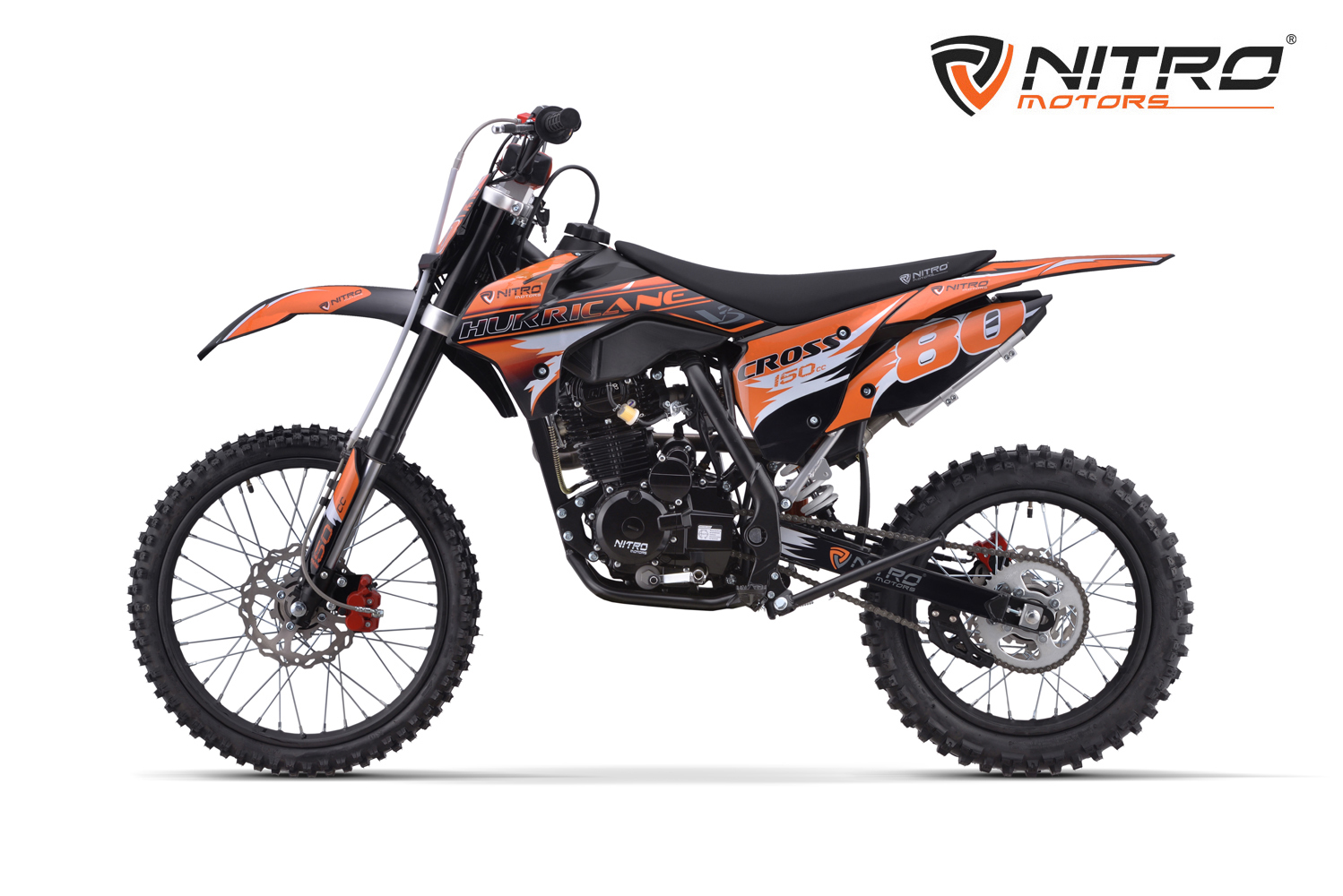 Menila Import - Nitro Motors 150cc Dirtbike Hurricane BRX V3 19/16 Kick ...