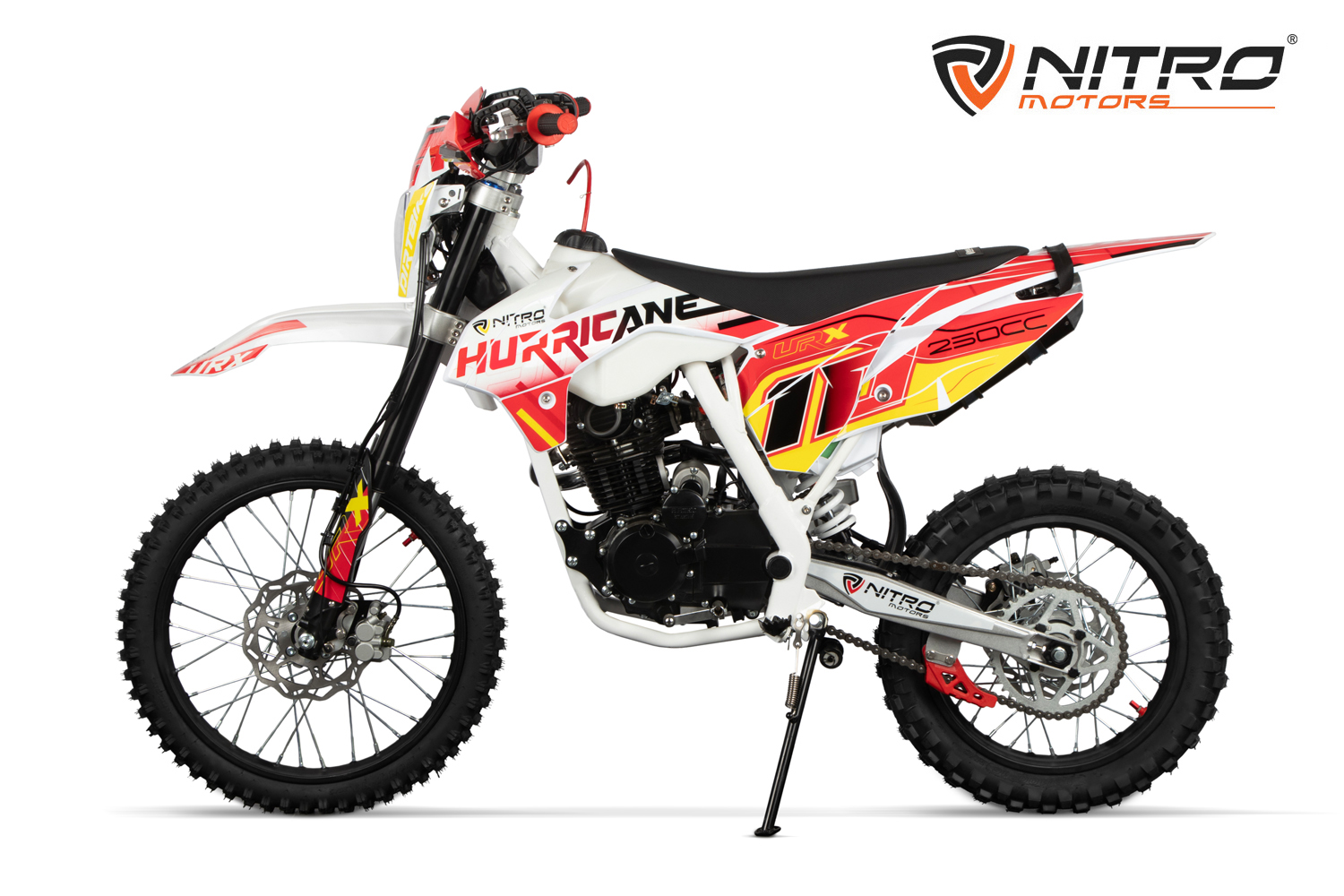 Menila Import - Nitro Motors 250cc Dirtbike HURRICANE URX 19/16 Kick ...