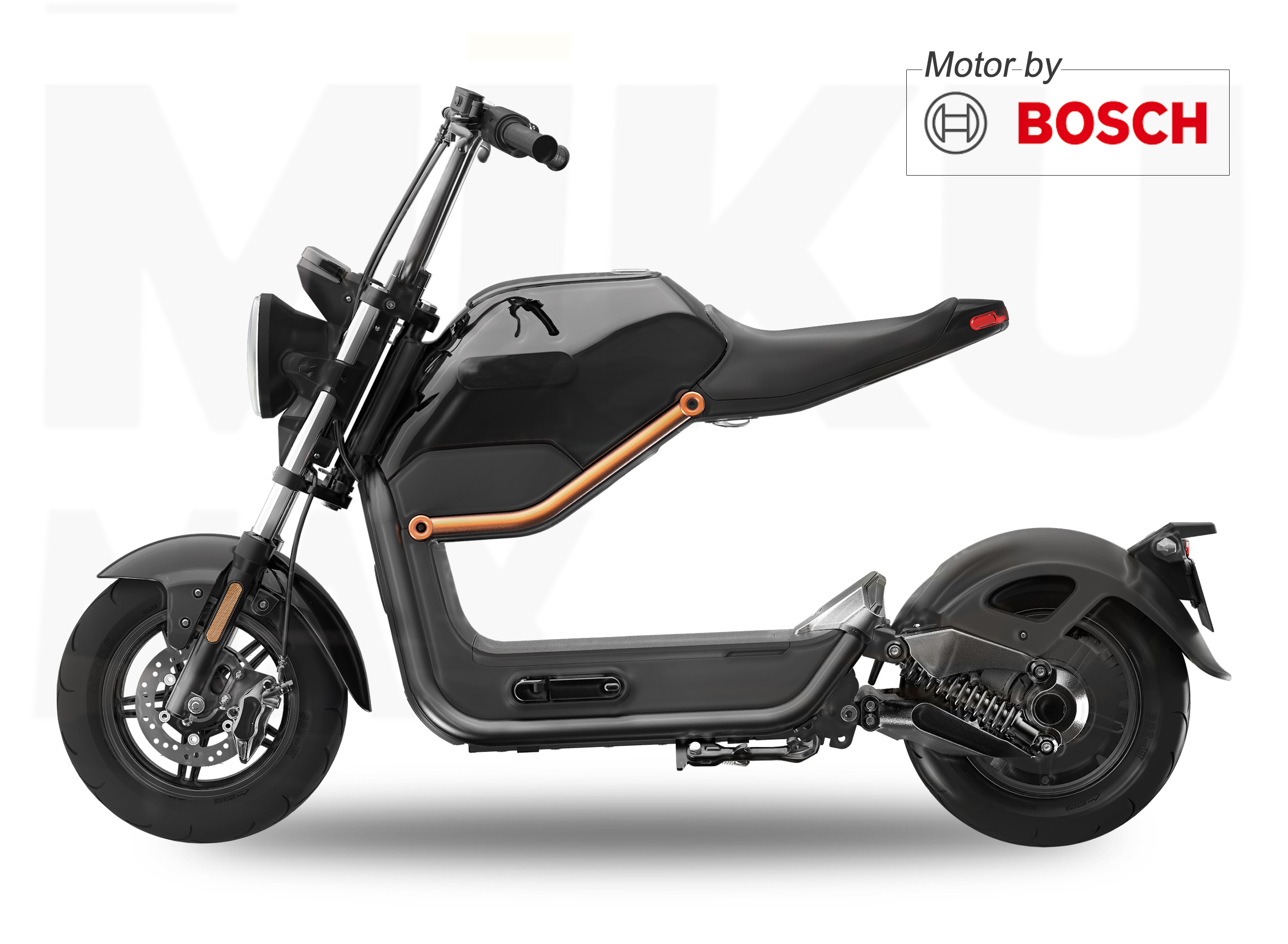 Menila Import - Elektro Roller Miku Max 800W 60V 20Ah BOSCH Motor